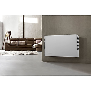 De'Longhi Slim Style Convection Panel Heater, Full Room, Quiet 1500W, portable electric heater,Freestanding/easily Wall mounted, quick heat distribution, Thermostat, Timer, HSX3315FTS