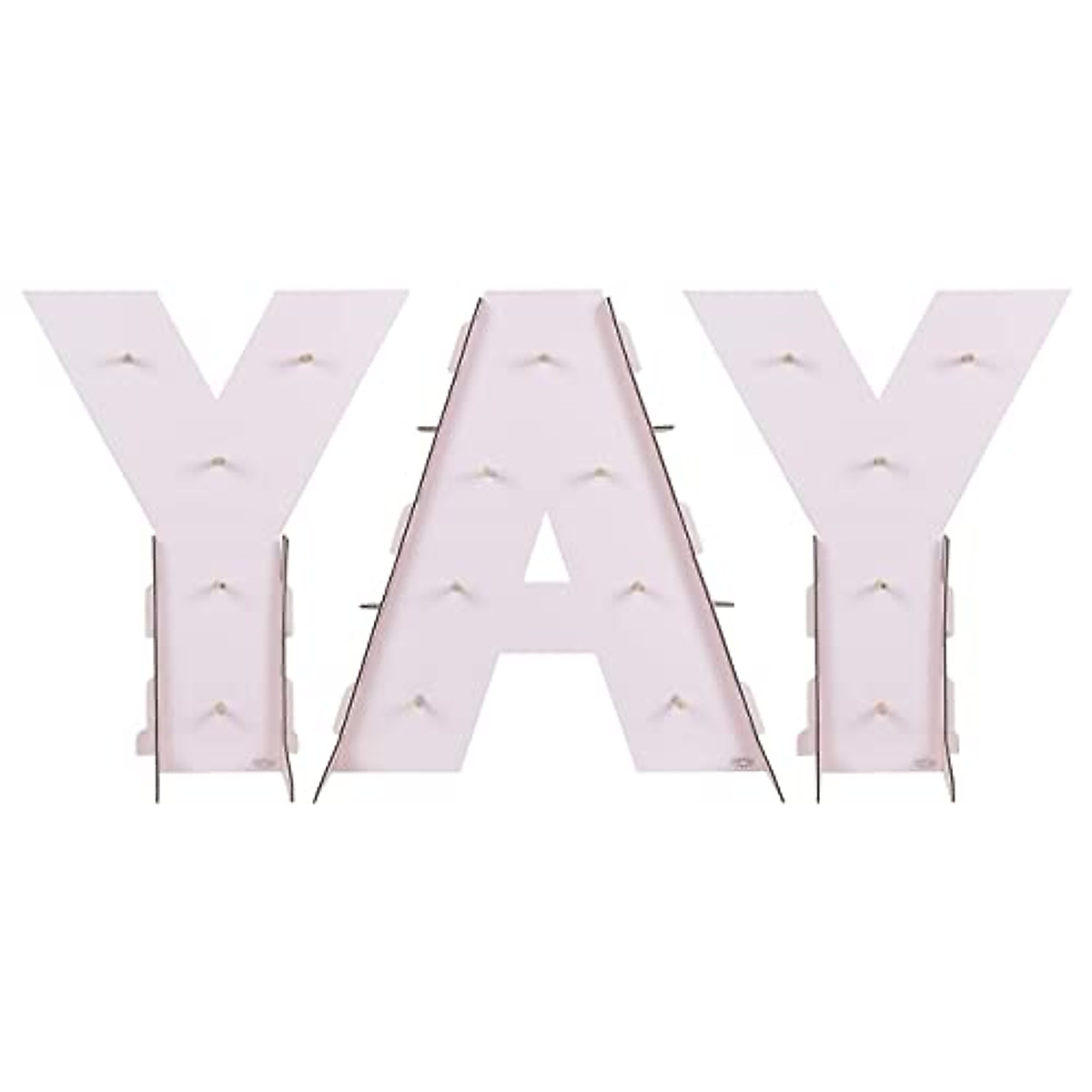 Ginger Ray Yay Pink Ombre Donut Wall Stand, Mix it Up