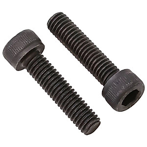 M10-1.5 x 30mm (10 Pack) Alloy Steel Socket Head Cap Screws Grade 12.9 Black Oxide Finish Full Thread
