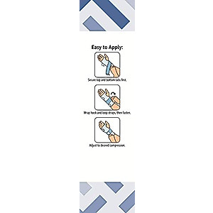 Amazon Brand - Solimo Women’s Wrist Splint, Right Hand, One Size