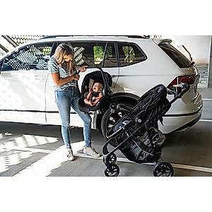 Safety 1st Grow and Go Flex 8-in-1 Car Seat Stroller Combo, Baby Stroller Travel Systems for Infants 4-30 lbs, Stroller and Carseat Combo Set, Forest Tide