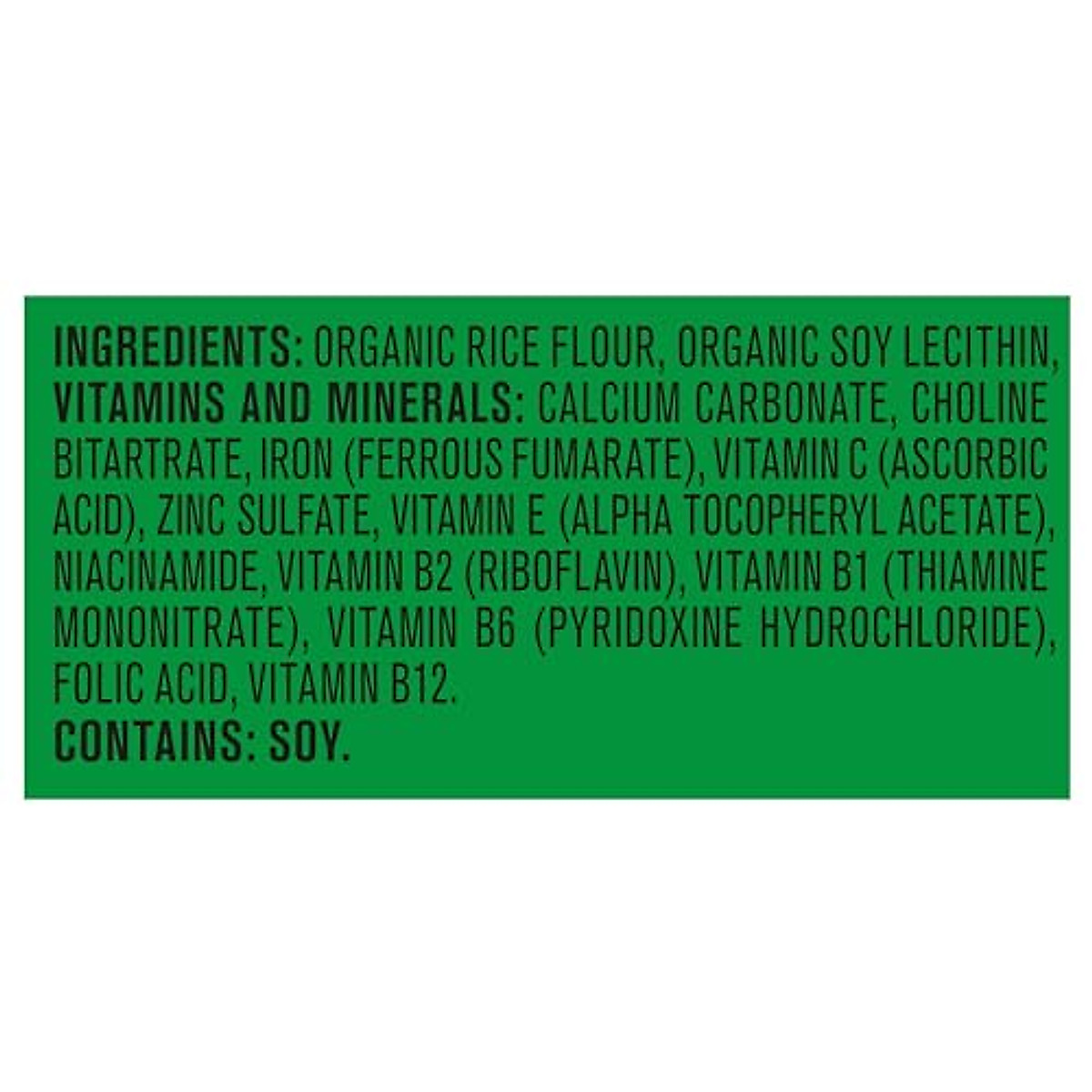 Gerber Baby Cereal Organic 1st Foods, Rice Cereal, 8 Ounce (Pack of 6)