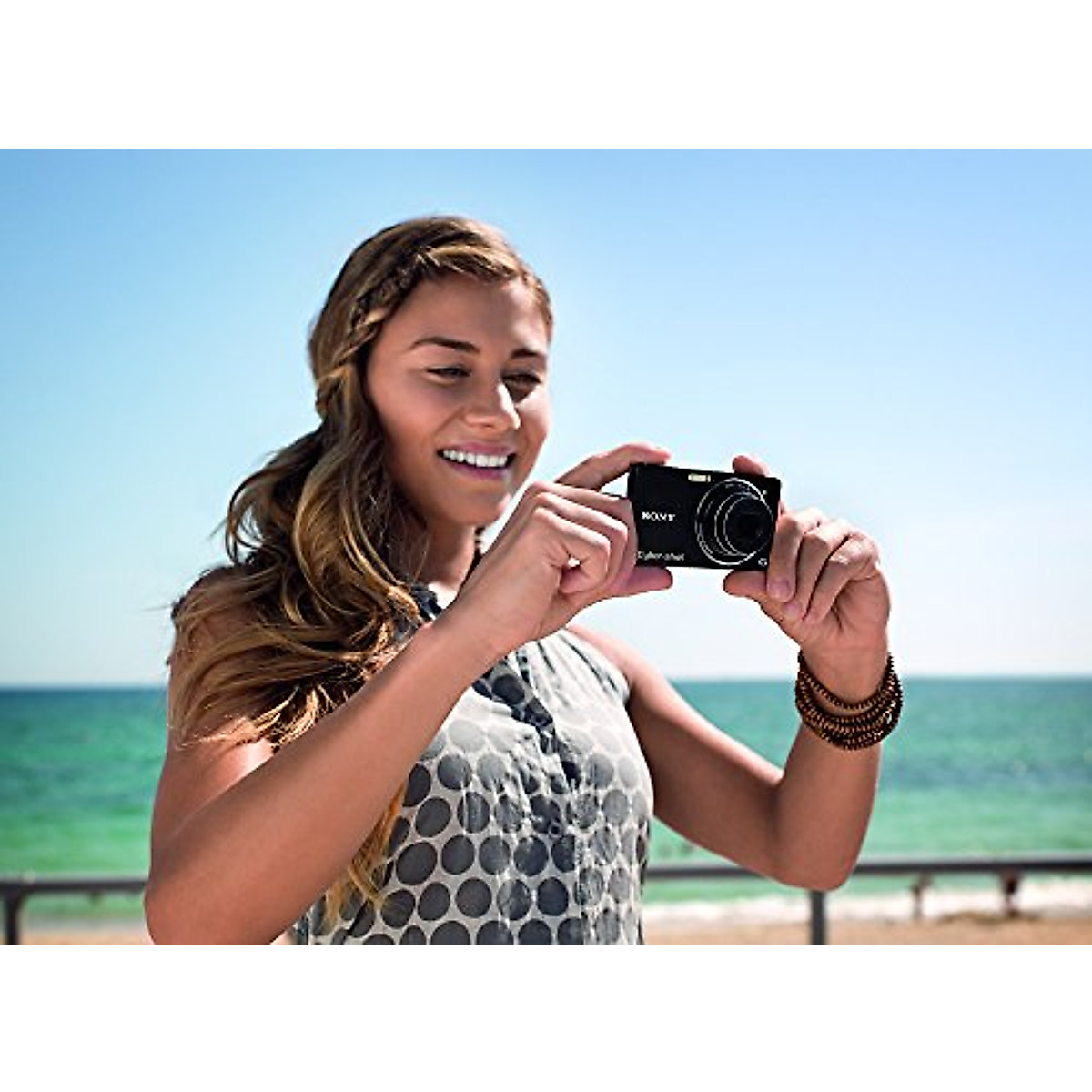 Sony Cyber-shot DSC-WX1/B 10MP "Exmor R" CMOS Digital Camera with 5x Optical Steady Shot Stabilized Zoom and 2.7-inch LCD (Black)