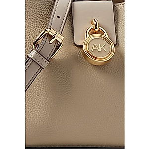 Anne Klein AK Lock hobo Crossbody, Stone