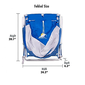 GCI Outdoor Waterside SunShade Backpack Beach Chair