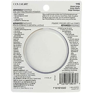 CoverGirl Advanced Radiance Age Defying Pressed Powder - Classic Beige (115) - 2 pk