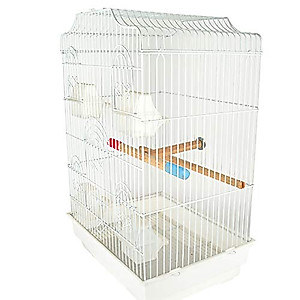 Bird Cage Stand Perch Wood Sanded T Shaped Parrot