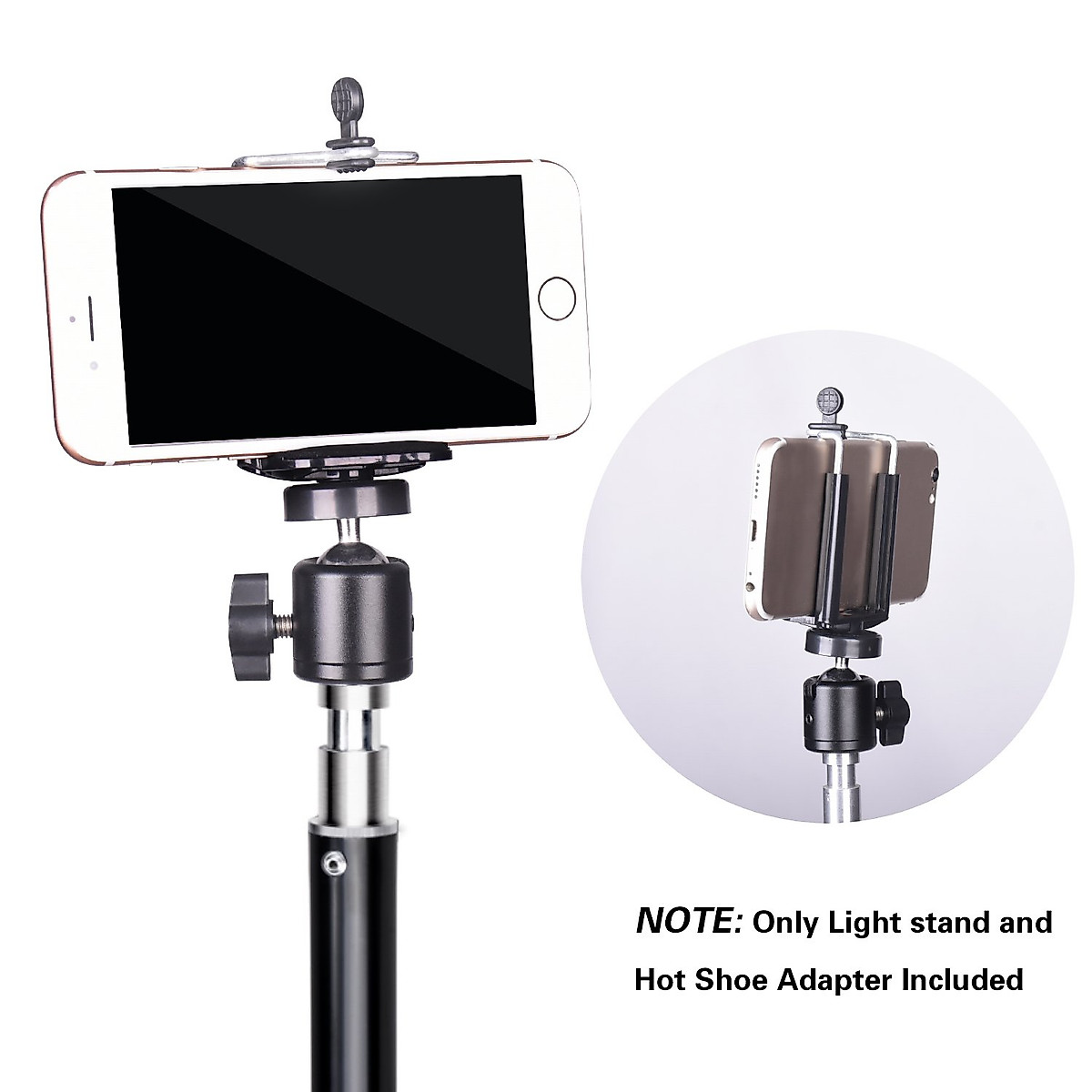 EMART VR Tripod Stand, Compatible with HTC Vive, VR Base Station 2.0, Sensor Stand for Oculus Rift Constellation (2 Pack)