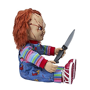 Spirit Halloween 2 Ft Talking Chucky Doll | Officially Licensed