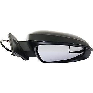 Kool Vue Driver & Passenger Side Power Heated Mirrors for Toyota RAV4 2016-2018 Manual Fold With Signal Light & Spotter Glass Paintable North America Built Vehicle