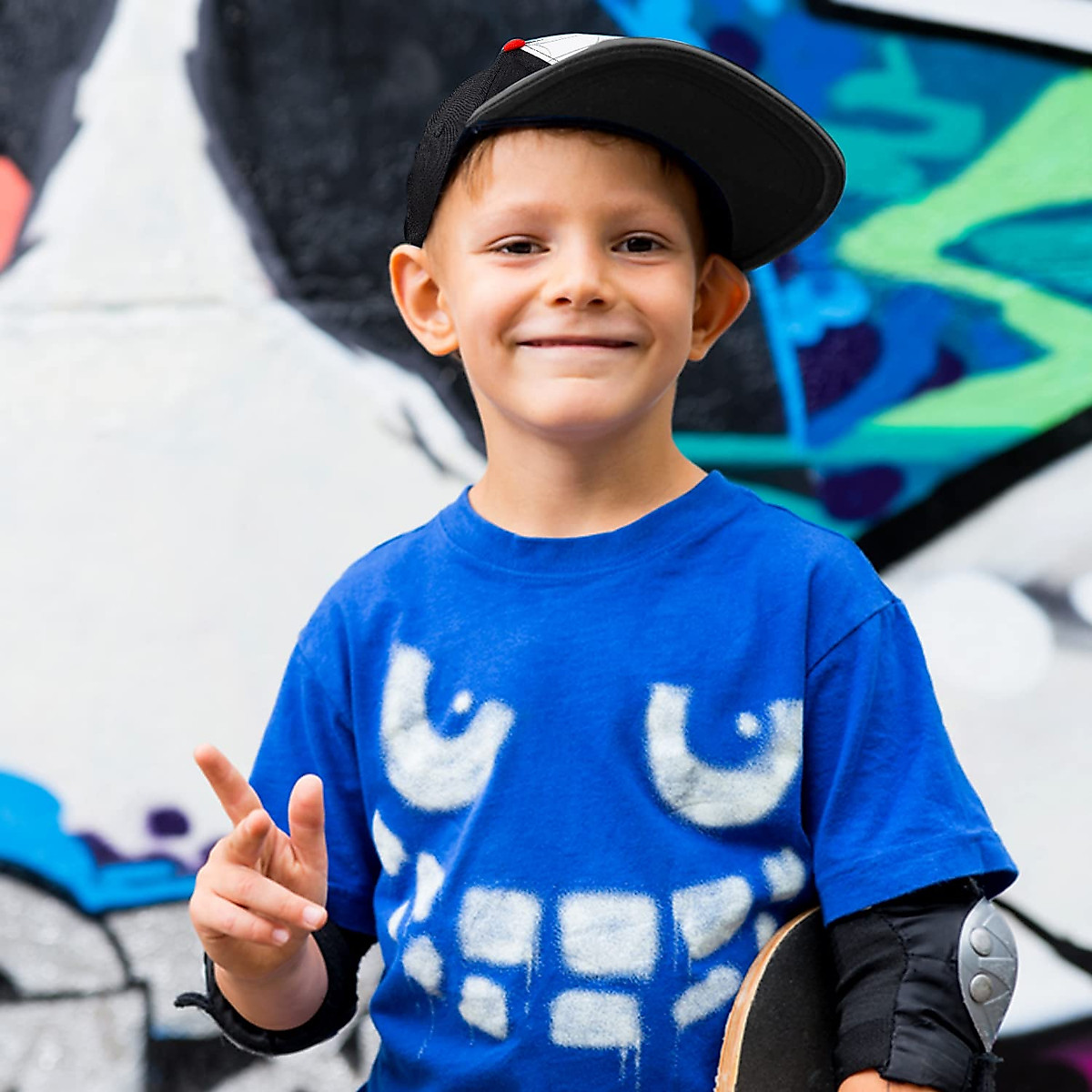 Marvel Spiderman Baseball Cap for Boys, Boys Hat and Fitted Cap, Flatbrim Baseball Spiderman Hat in Red Design