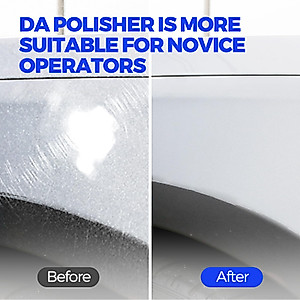 Holikme 42 Pack Dual Action Polisher，Buffer Polisher,DA Buffer Polisher Waxer, 7 Variable Speed, 6500 RPM,Car Buffers And Polishers kit,Car Accessories,Buffer Machine