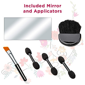 Vokai Makeup Kit Gift Set - 41 Eye Shadows, 7 Body Glitters, 1 Lip Liner Pencil, 1 Lipsticks, 4 Blushs, Eye liner pencil, 5 Concealers, 2 Lip Gloss, 5 Bronzers, Mirror