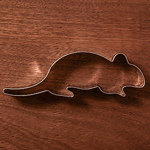 LILIAO 4.6" Mouse Cookie Cutter, Stainless Steel