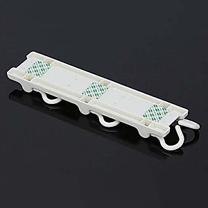 OLIVE US-Towel Hanger Home Kitchen Utensils 6 Hooks Holder Organizer Storage Rack Hanger(White)