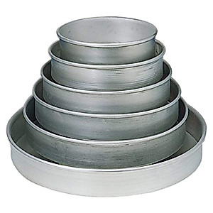 American Metalcraft HA80092 Straight Sided Pan, 14 Gauge Thickness, Aluminum, 9" Dia., 2" H