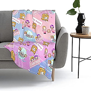 zalyhulp Blanket Warm Cozy Microfiber Soft Plush Throw Blanket Ultra Luxurious Plush Blanket for Bed Couch Sofa Outdoor Travel