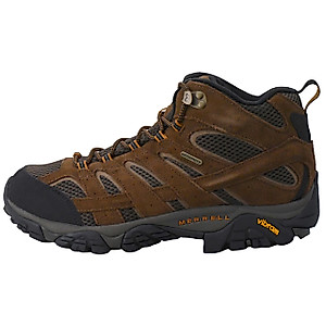 Merrell Men's Moab 2 MID Waterproof Hiking Boot, Earth, 9