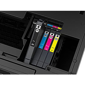 Epson Workforce Pro WF-4830 All-in-One Wireless Color Inkjet Printer - Print Scan Copy Fax - 4.3" Touchscreen Display, 25 ppm, 4800 x 2400 dpi, Auto 2-Sided Printing, 50-sheet ADF, 500-Sheet, Ethernet