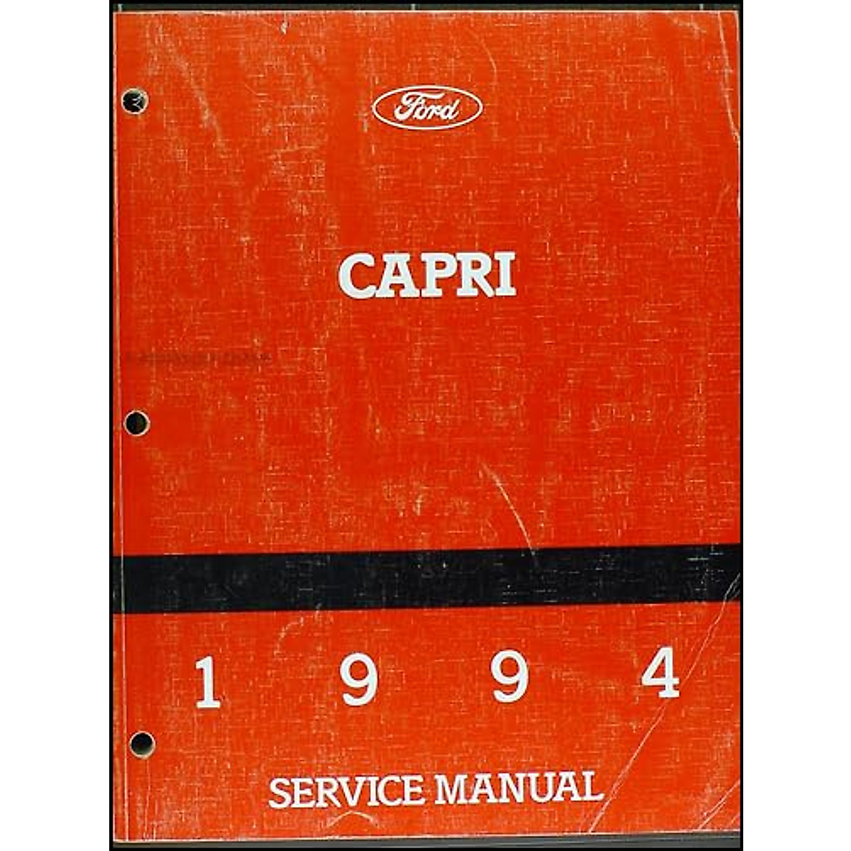 1994 Mercury Capri and XR2 Repair Shop Manual Original