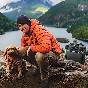 ION Trailblazer - High-Power All-Weather Rechargeable Bluetooth Speaker with Qi Wireless Charging