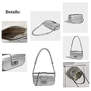 FONETTOS 90s Shoulder Bags Women, Trendy Handbag Girls Chic Style Crossbody Clutch Purse Fashion