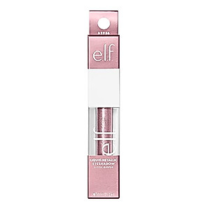 e.l.f. Liquid Metallic Eyeshadow, Gel Formula, High-Impact Multi-Dimensional Finish, One-Swipe Coverage, Little Dipper, 0.1 Fl Oz (3mL)