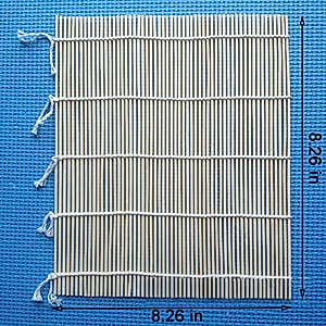 Wtpncil Sushi Making Kit, Bamboo Sushi Rolling Mat, Sushi Roller, Sushi Maker - 2PCS