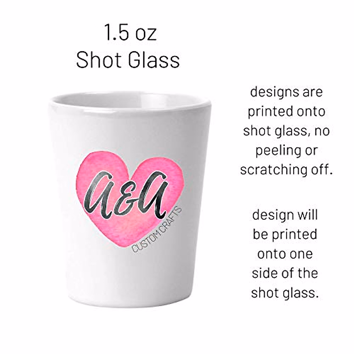 Dad Of The Year - Personalized Shot Glass for Men - New Daddy Present - Fathers Day Gifts from Kids