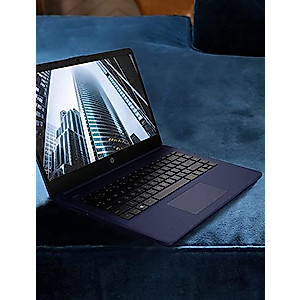 2022 HP Pavilion Laptop, 14-inch HD Touchscreen, AMD 3000 Series Processor, Long Battery Life, Webcam, HDMI, Windows 10 + One Year of Office365 (14, 16GB RAM | 576GB Storage, Blue)