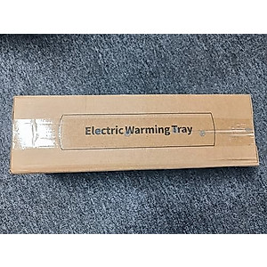 Reemix Electric Warming Tray, Foldable Food Warming Mat with Adjustable Max Temperature 212 Fahrenheit, Auto Shut-Off Food Warmer for for Gatherings, Parties, Everyday Use (Creamy White)