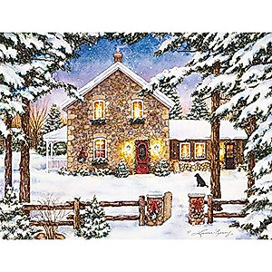 LANG "Nestled in the Pines" Christmas Cards by Laura Berry, 18 Cards with 19 Envelopes and Beautiful Artwork, Perfect for Celebrating the Holiday Season, 5.375" x 6.875" (1004654)