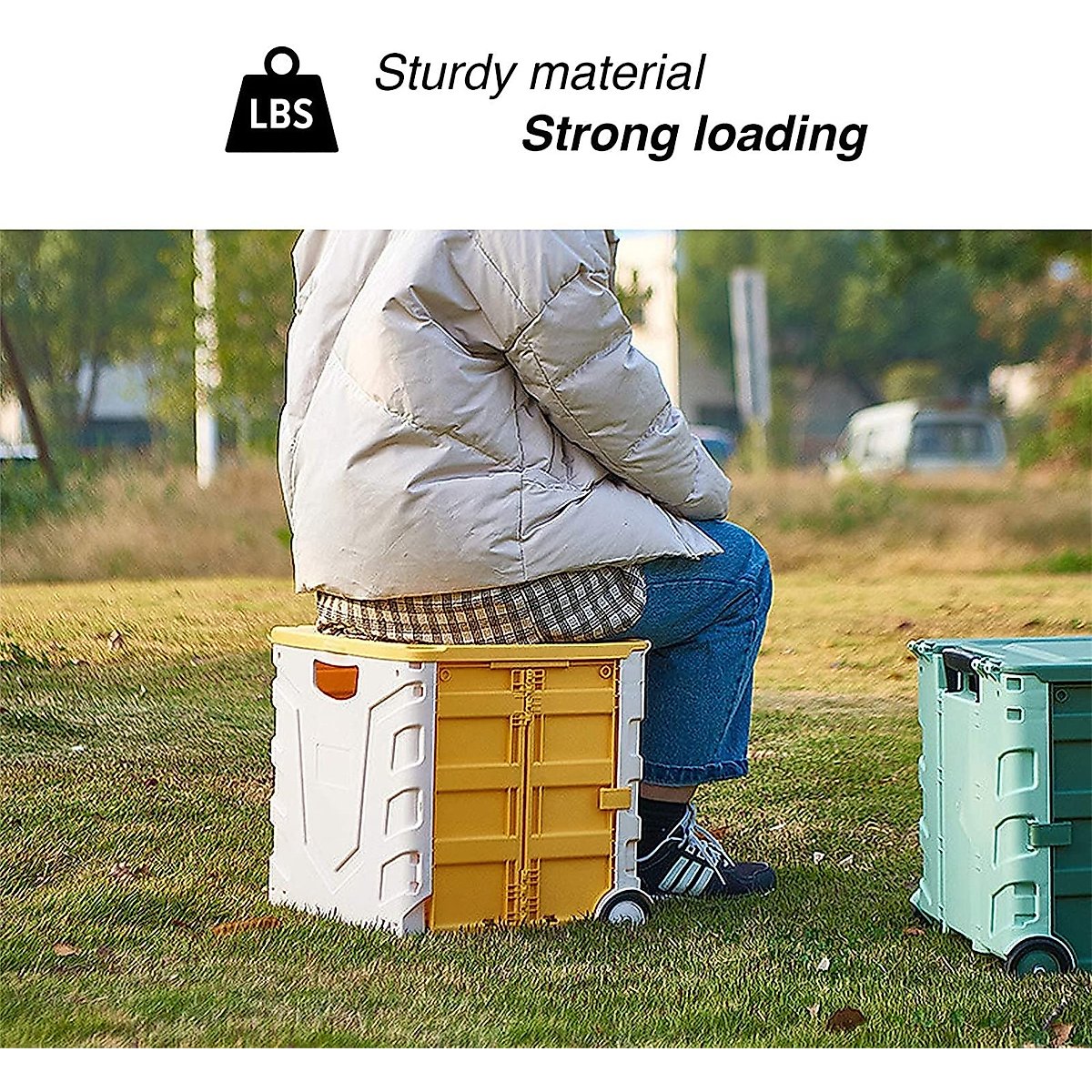Foldable Utility Cart,Portable Folding Cart Tools Carrier with Telescopic Handle Heavy Duty Shopping Cart with 360degree Rolling Swivel Wheels for Travel