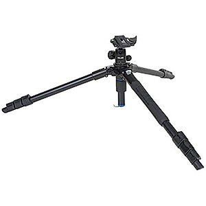 SLIK Pro AL-324BH4 w/SBH-400 Ball Head for Mirrorless/DSLR Sony Nikon Canon Fuji Cameras and More - Black (613-360)