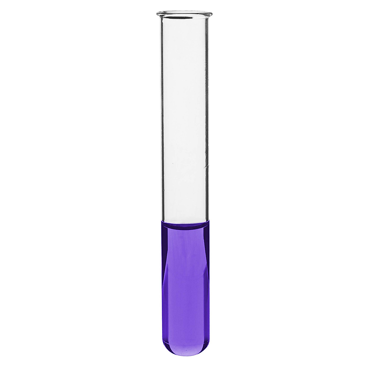 EISCO 48PK Test Tubes, 20ml - Borosilicate 3.3 Glass - 1.2mm Thick Walls, Beaded Rim - Superior Heat & Chemical Durability - 5.9" Tall, 0.7" Diameter