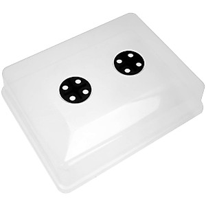 1pc Pot Protective Lid Heat Preservation Nursery Pots Lid Gardening Moisturizing Cover Nursery Pots Cover Transparent Planter Pot Lid