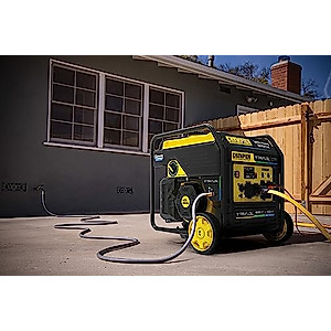 Champion Power Equipment 201176 9000-Watt Electric Start Tri-Fuel Open Frame Inverter Generator with CO Shield