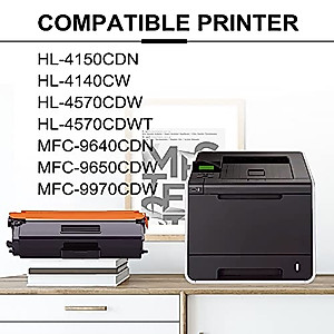 5 Pack (2BK+1C+1M+1Y) TN-315 TN315 Compatible TN315BK TN315C TN315M TN315Y Toner Cartridge Replacement for Brother HL-4150CDN 4140CW MFC-9640CDN 9650CDW Printer Ink Cartridge,Sold by MICHESTA