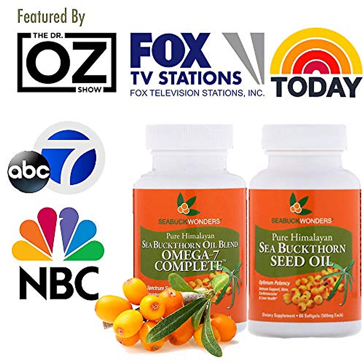 SeabuckWonders Organic Sea Buckthorn Body Lotion, 6 FL OZ