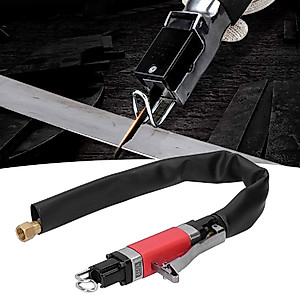 Pneumatic File, Air Reciprocating File Body Saw with Snap Button Switch Pneumatic File Grinding Machine Hardware Tools 6.2bar 90psi for Home