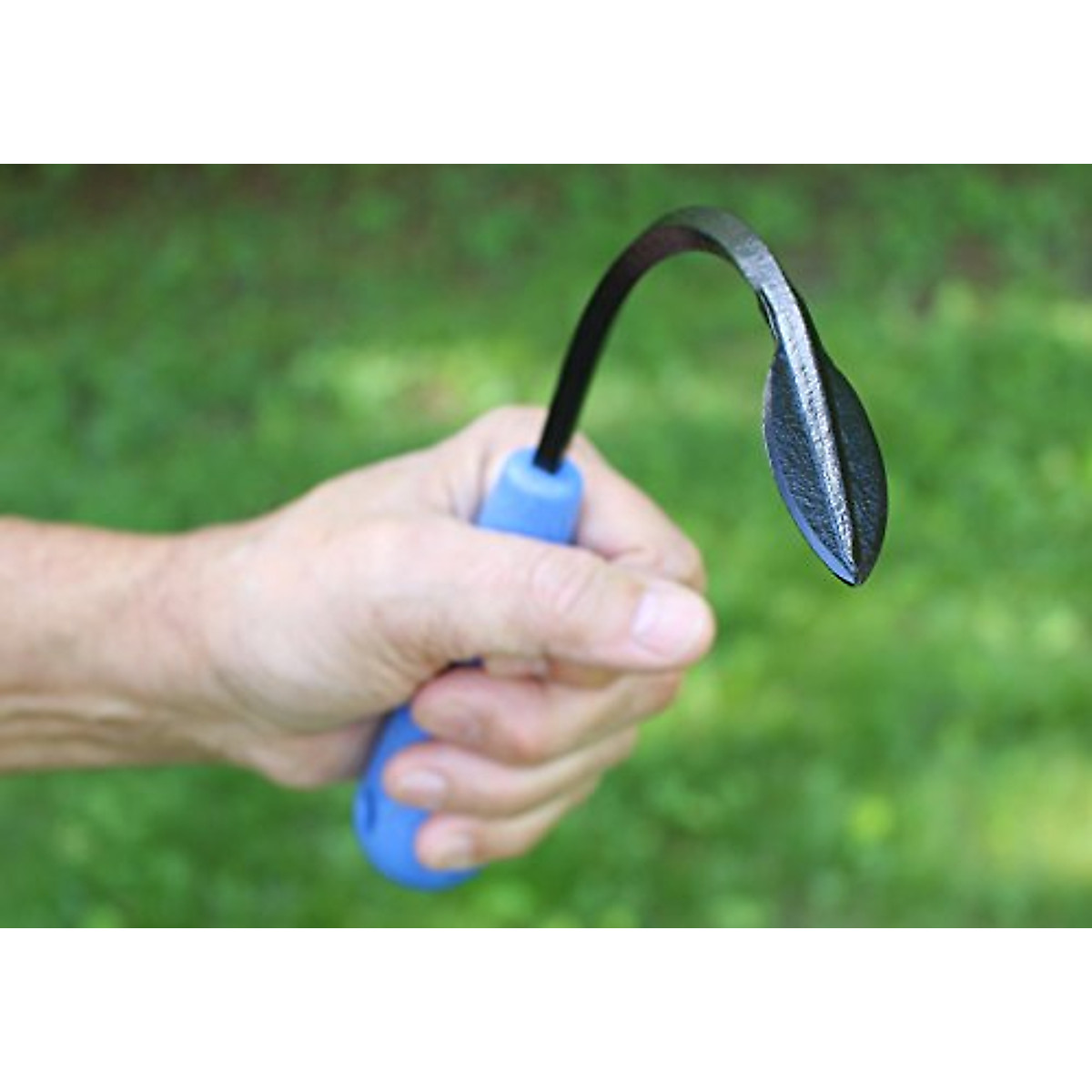 CobraHead® Mini Weeder & Cultivator Garden Hand Tool - Forged Steel Blade - Recycled Plastic Handle - Ergonomically Designed for Digging, Edging & Planting - Perfect for Small Gardening Jobs