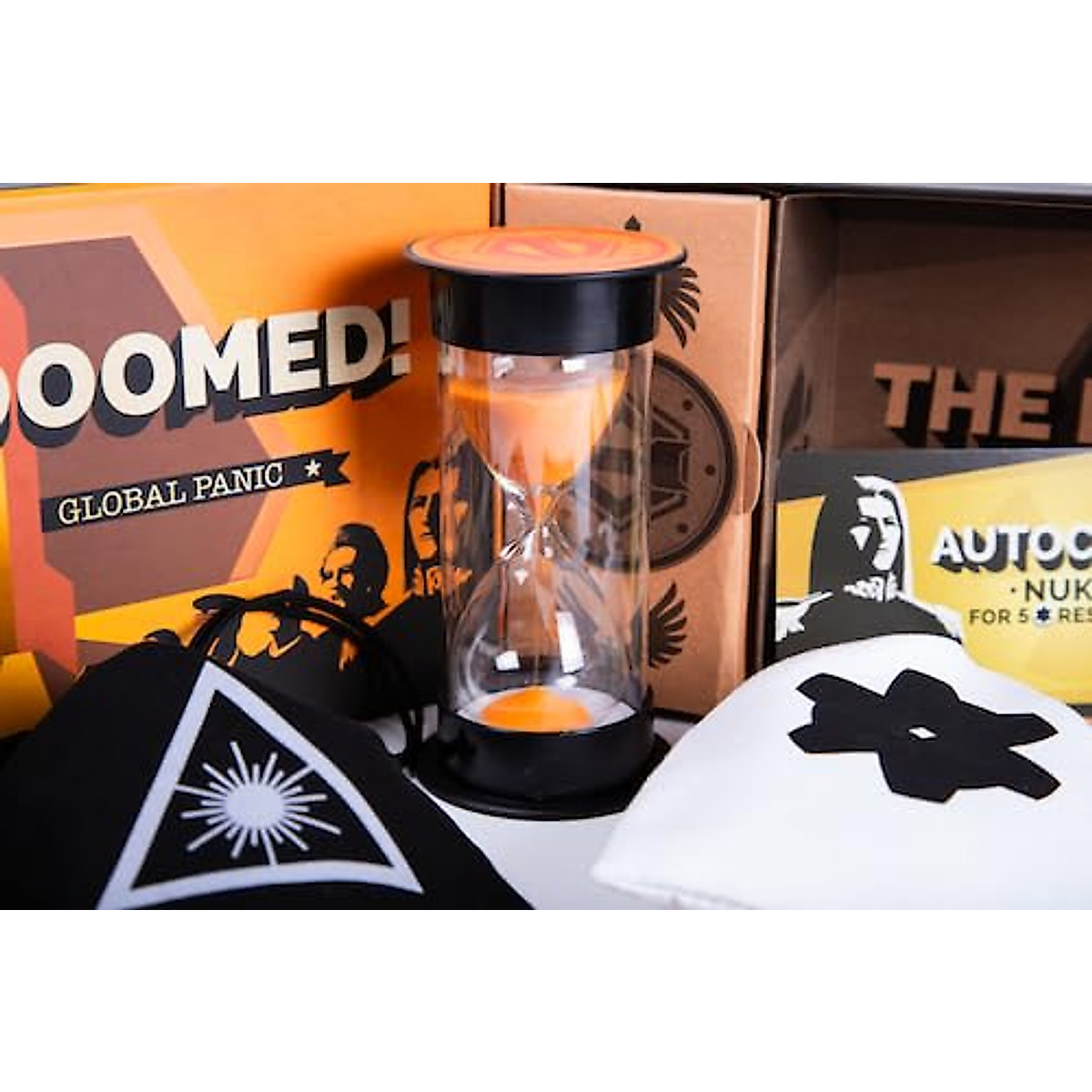 We're Doomed! - Apocalypse Survival Board Game - Cooperative Strategy for 4-10 Players - 15-Minute Race to Escape - Ideal for Competitive Game Nights & Group Gatherings