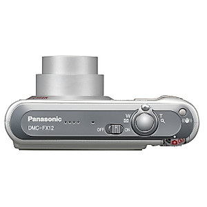 Panasonic Lumix DMC-FX12S 7.2MP Digital Camera with 3x Optical Image Stabilized Zoom (Silver)