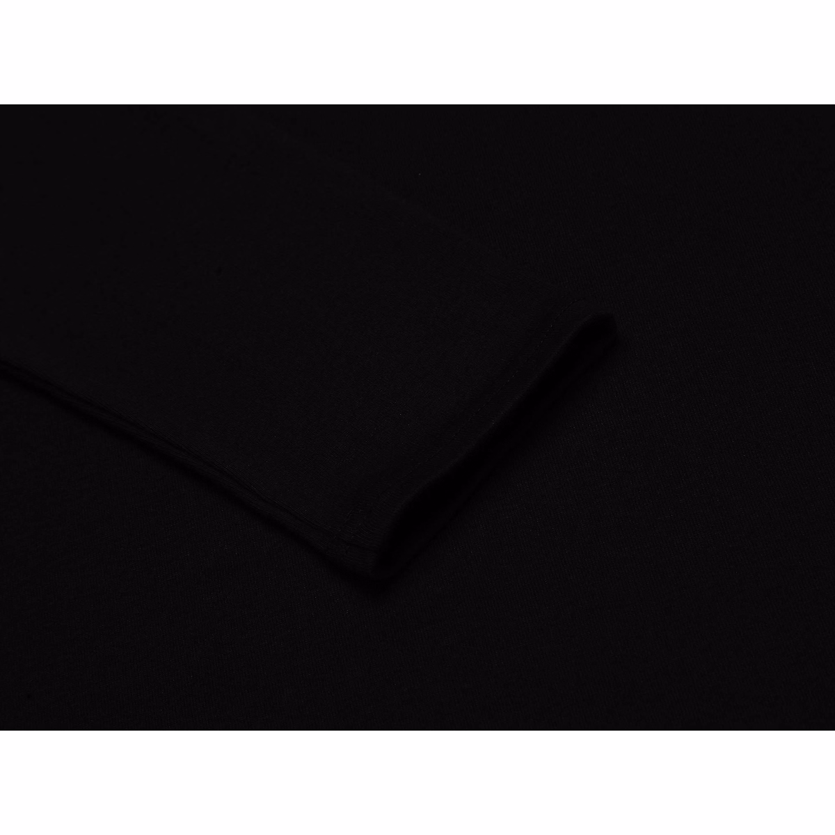 Mens Lightweight Long Sleeve Turtleneck Top Pullover Slim Fit Sweater Black L