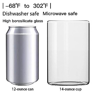 BILIHOM 12-Piece Drinking Glasses, Includes 6 Thin Highball Glasses (17oz) 6 Glass Cups (13oz),Clear Glass Tumbler For Water, Juice, Beer, Drinks, and Cocktails and Mixed Drinks