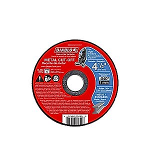 Diablo Metal Cut-Off 4 1/2 10 pack