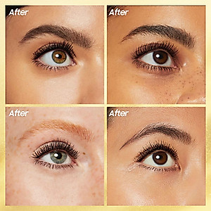 Tubing Mascara Waterproof & Smudge-Proof - Long-Lasting Mascara for Length and Volume, Curling Eyelashes, No Flaking and No Clumping, Cruelty Free, Eye Makeup, Black (Pack of 1)