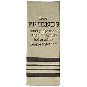 fillURbasket Funny Kitchen Towels with Sayings Fun Dish Towels Set with Wine Alcohol Drinking Theme Man Cave Gift 5 Flour Sack Towels for Bar Kitchen Decor Dish Drying 16x28 Cotton