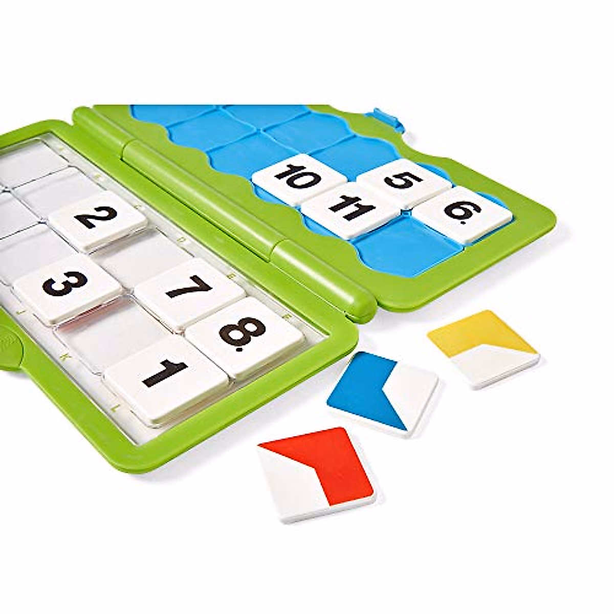 hand2mind VersaTiles Math Practice Take Along Set for Fourth Grade, Self-Checking Workbook System, 64 Pages with Case Included, Early Math, Math Books, 4th Grade Math Workbook, Homeshool Supplies