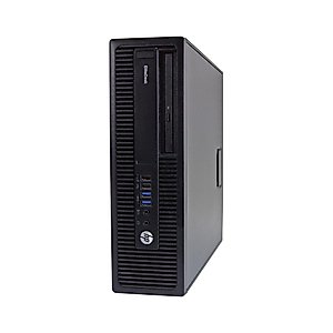 HP 800 G2-SFF, Core i5-6500 3.2GHz, 8GB RAM, 500GB Hard Drive, DVDRW, Windows 10 Pro 64bit (Renewed)